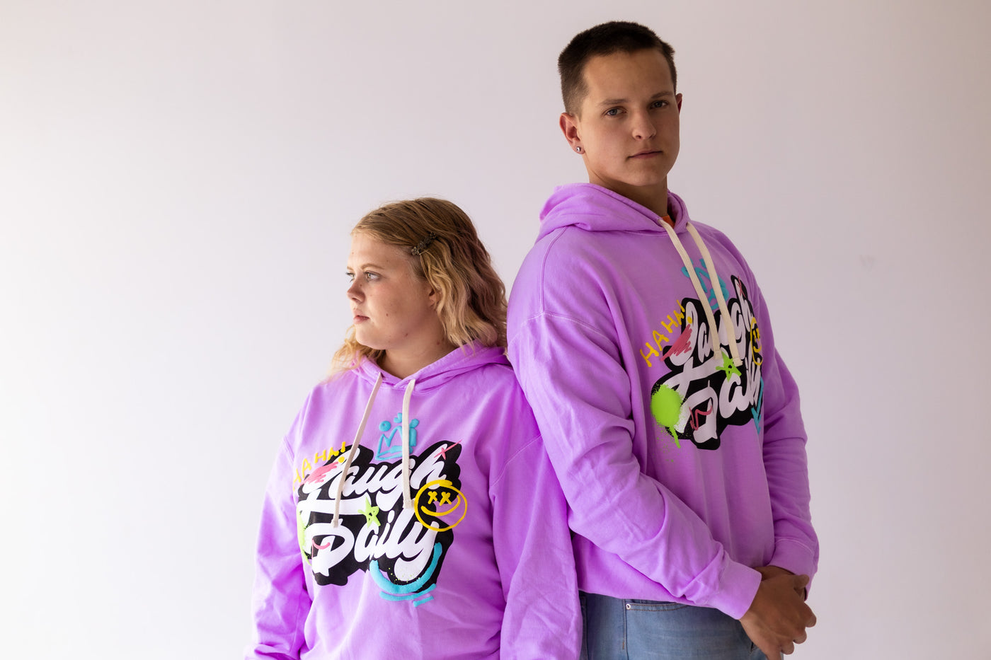 NOW AVAILABLE – Laugh Daily Apparel