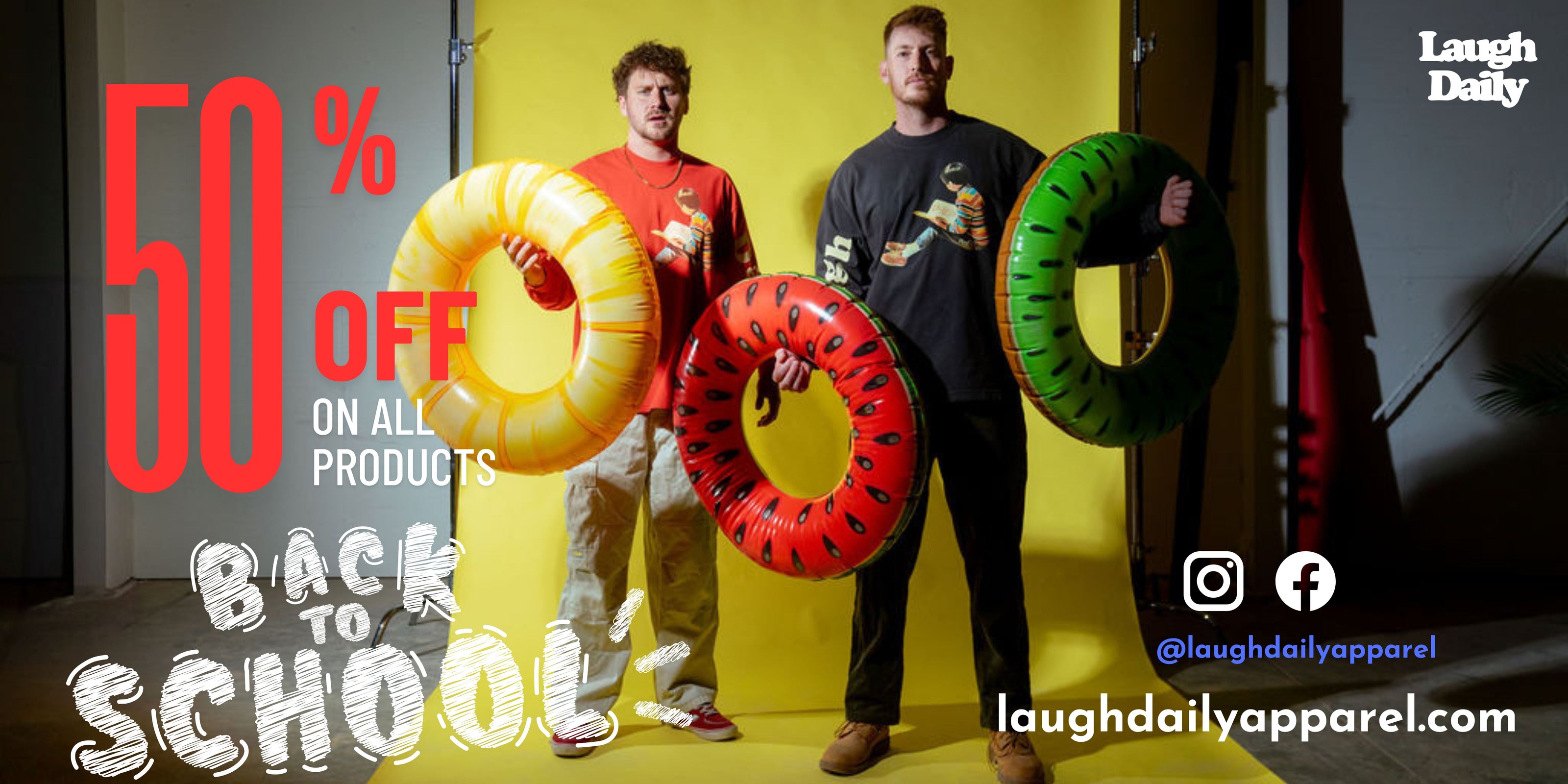 Laugh Daily Apparel - Official Home of JStu Merch